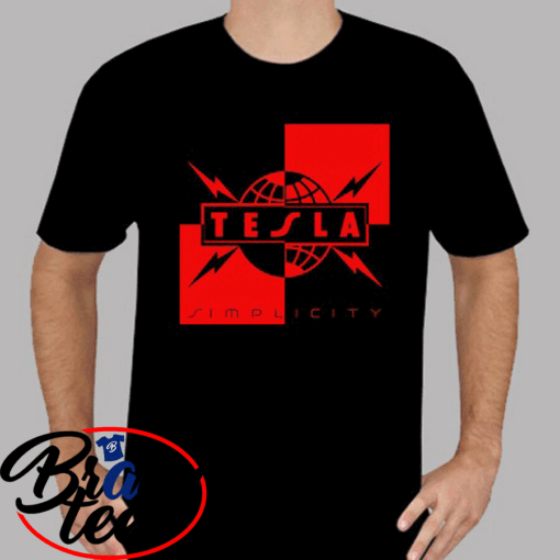 Tshirt New TESLA Simplicity Rock Band Legend Vintage - bramtees